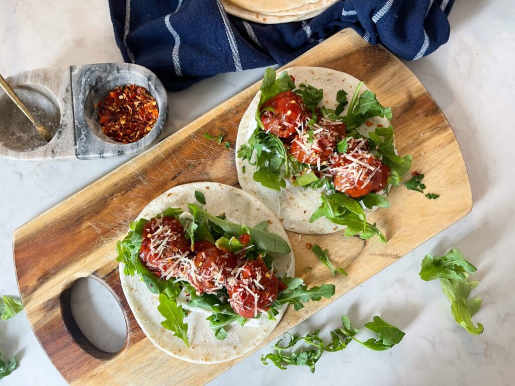 Italian Meatball Tacos • equ
